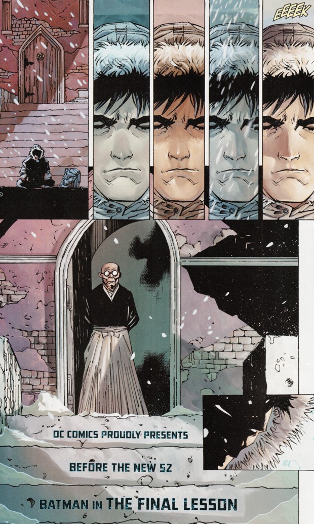 Batman Training Comics